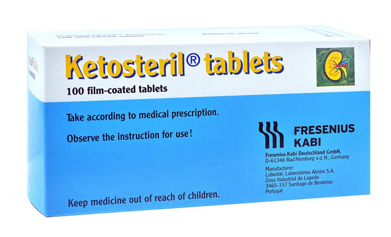 Ketosteril plus protein restriction – Caring for Life